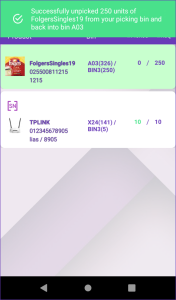 Picking Order Items - Skustack Help