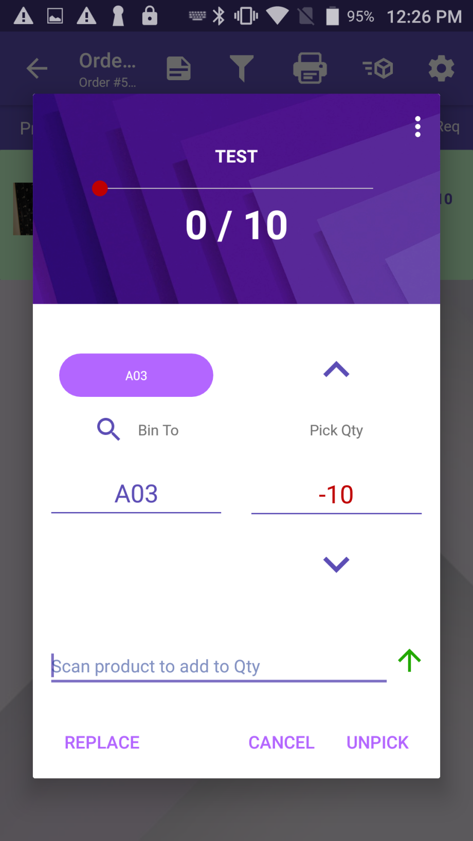 Picking Order Items - Skustack Help