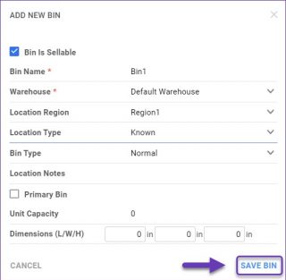 Bin Locations Setup - Skustack Help
