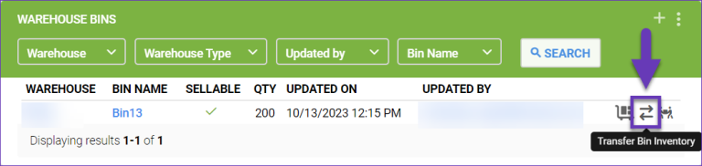 Bin to Bin Transfer - Skustack Help