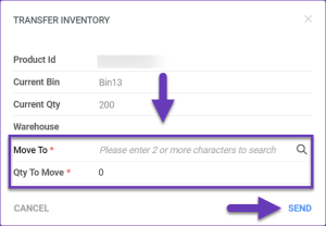 Bin to Bin Transfer - Skustack Help