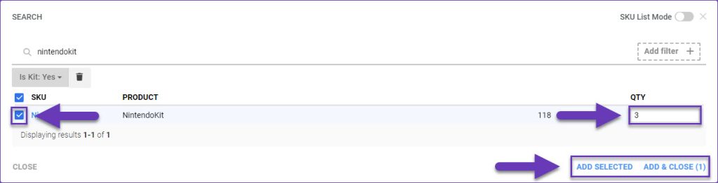 Disassembly Work Orders - Skustack Help